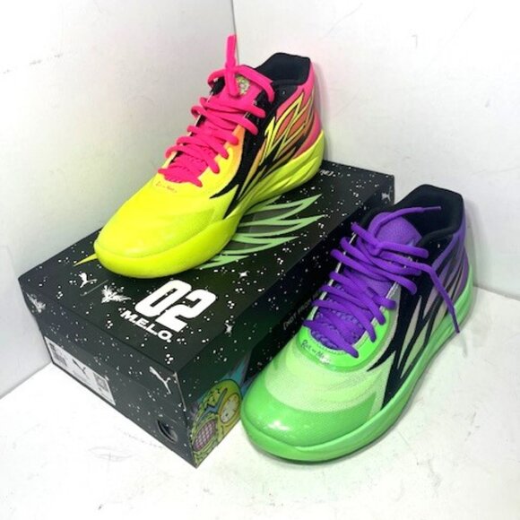 Puma | Shoes | Puma Melo Ball Mb2 Rick And Morty Adventures Shoes Mens ...